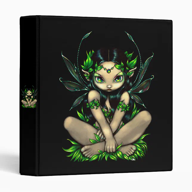 Allura gothic fairy Binder | Zazzle