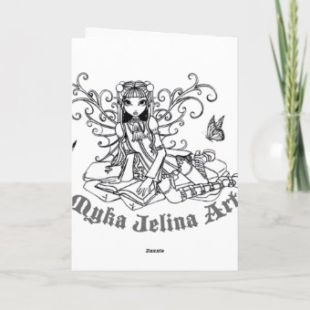 Ally Emo Fairy Card | Zazzle