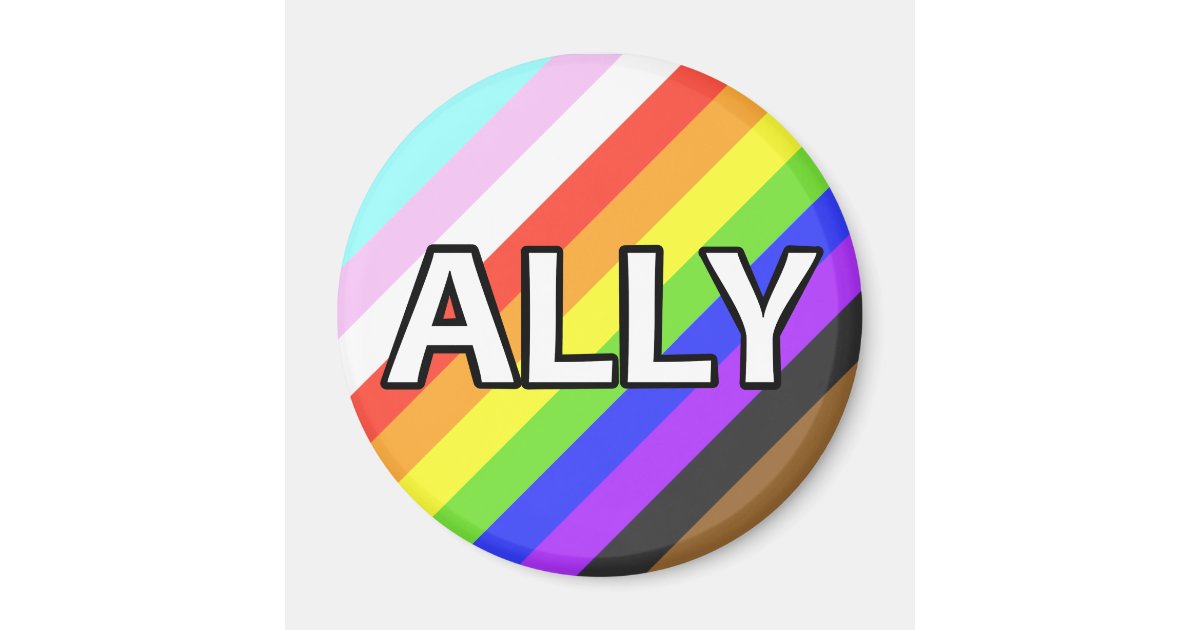 Ally Pride Refrigerator Magnet | Zazzle