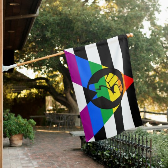 Ally Protest Pride Flag | Zazzle.com