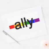 Ally Sticker | Zazzle