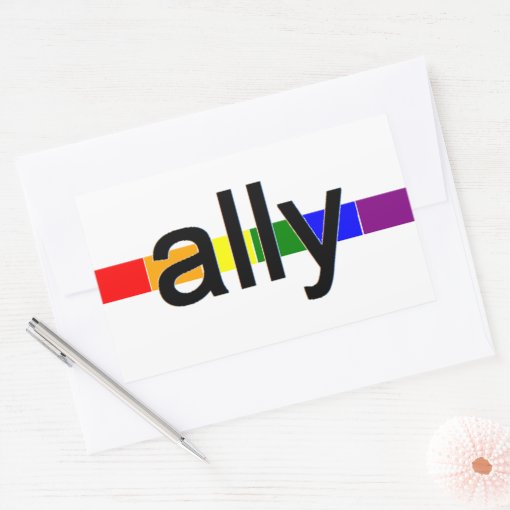 Ally Sticker | Zazzle