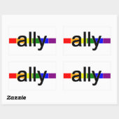 Ally Sticker | Zazzle