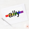 Ally Sticker | Zazzle
