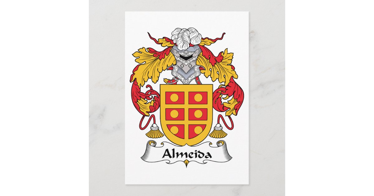 Almeida Family Crest | Zazzle.com