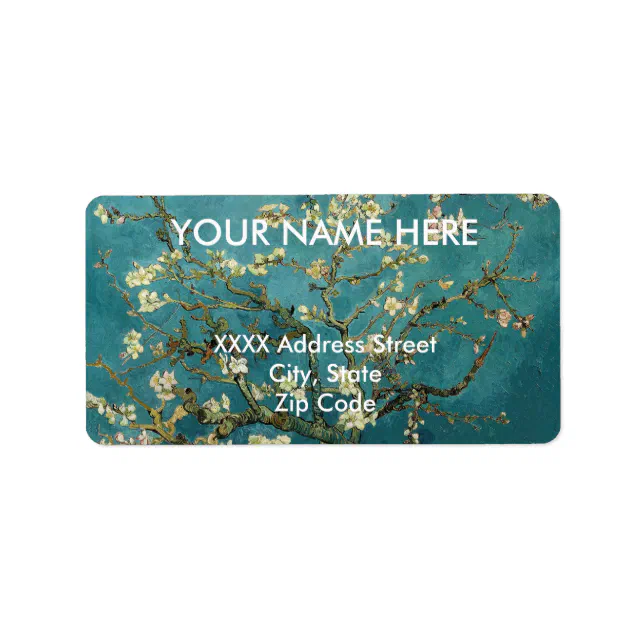 Almond Blossom Label | Zazzle