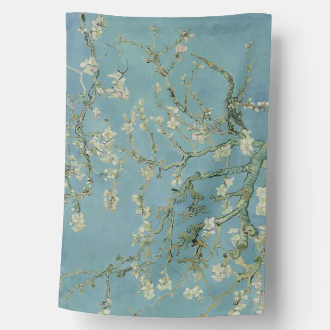 Almond Blossoms Painting by Van Gogh House Flag | Zazzle