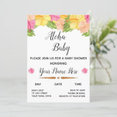 Aloha Baby Shower Invitation | Zazzle