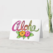 Aloha Card | Zazzle