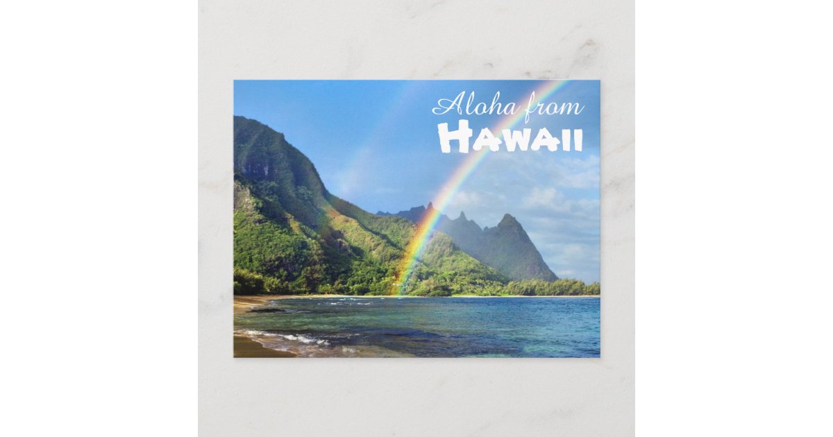 Aloha from Hawaii Postcard | Zazzle