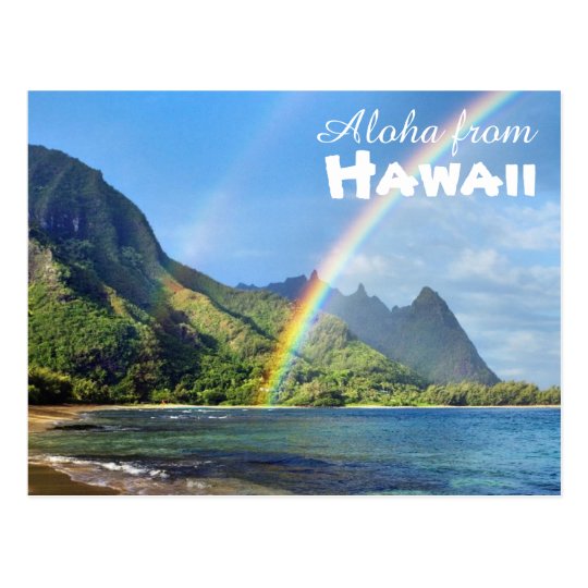 Aloha from Hawaii Postcard | Zazzle.com