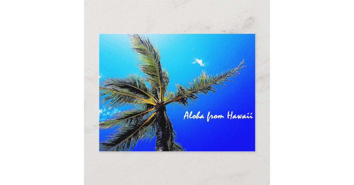 Aloha from Hawaii Postcard | Zazzle