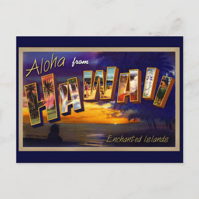 Aloha from Hawaii Postcard | Zazzle