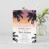 Aloha Hawaii Hawaiian Island Graduation Party Invitation | Zazzle