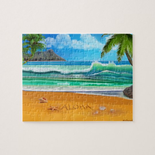 Aloha Hawaii Jigsaw Puzzle | Zazzle.com