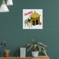 Aloha! Hawaiian Pug Posters and Prints | Zazzle