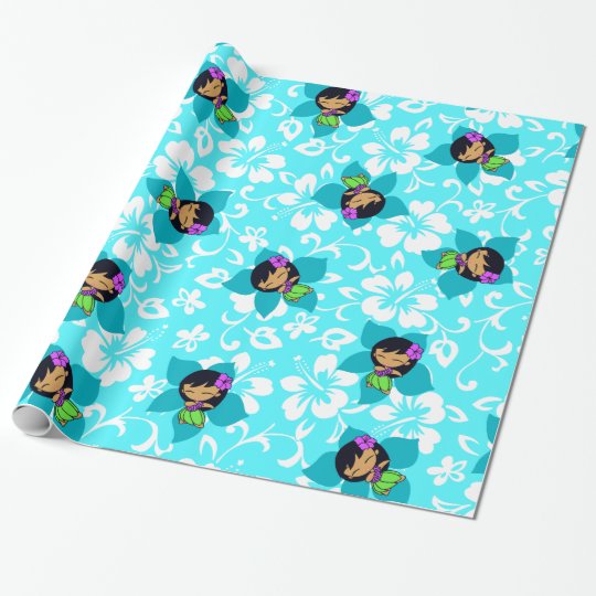 Hawaiian Motif 004 Wrapping Paper | Zazzle.com