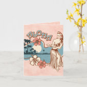 Aloha Hula Girl Card | Zazzle