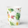 Aloha Luau Tropical birthday party Paper Cups | Zazzle