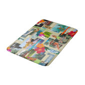 Aloha Paradise Hawaiian Vintage Postcard Bath Mat | Zazzle
