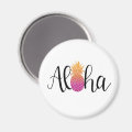 Aloha Pineapple Magnet | Zazzle