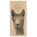 Alpaca Alpakka Alpaka Alpaga Wood USB Flash Drive | Zazzle