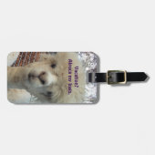 Alpaca Luggage Tag | Zazzle