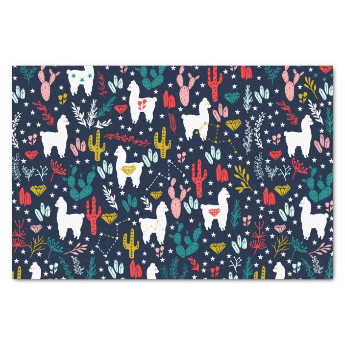Alpaca Tissue Paper | Zazzle.com