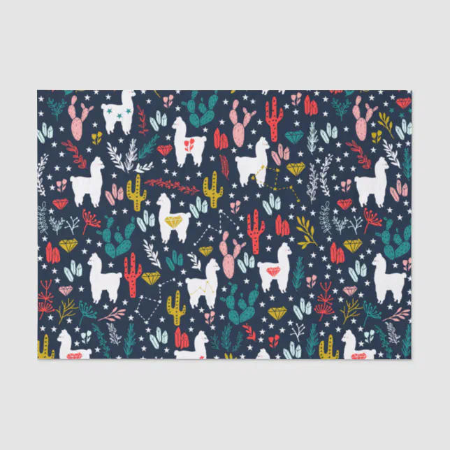 Alpaca Tissue Paper | Zazzle