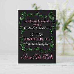 Alpha Kappa Alpha - Save The Date Invitation | Zazzle