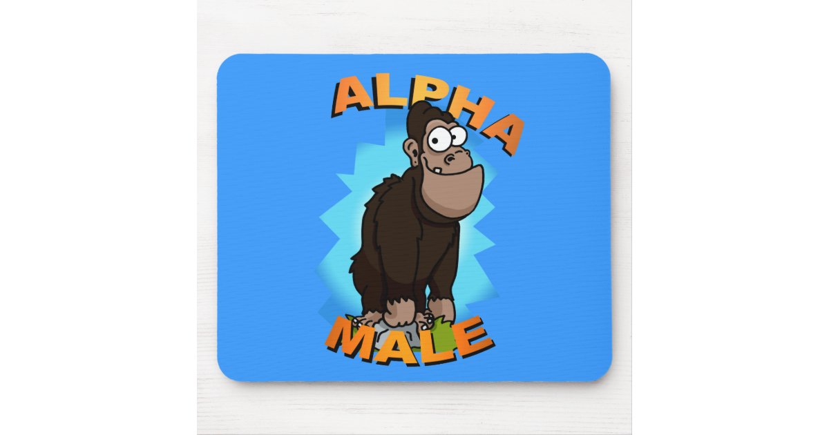 Alpha Male Mouse Pad | Zazzle