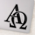 Alpha Omega Sticker | Zazzle