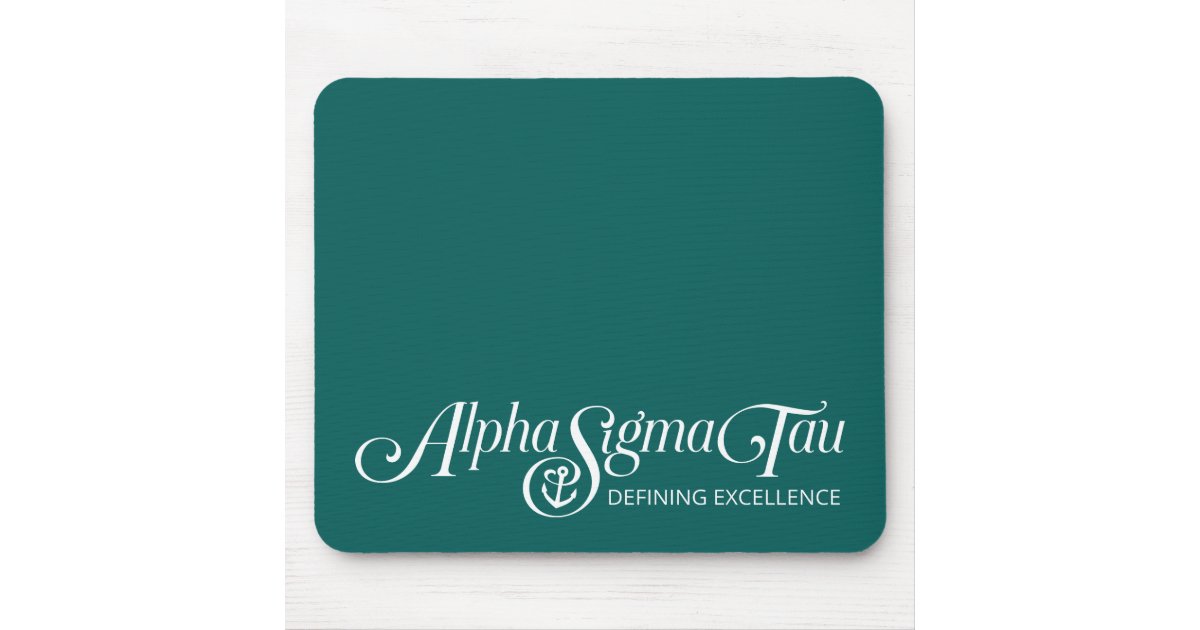 Alpha Sigma Tau Logo Mouse Pad | Zazzle