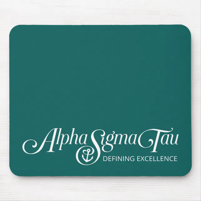 Alpha Sigma Tau Logo Mouse Pad | Zazzle