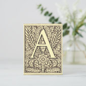 Alphabet Letter A Postcard | Zazzle