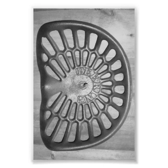 Alphabet Letter D9 Black and White 4x6 Photo Print | Zazzle