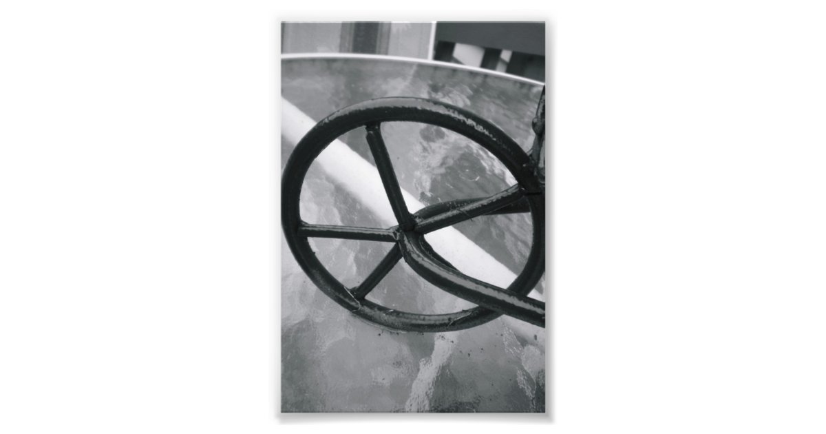 Alphabet Letter Photography Q2 Black and White 4x6 Photo Print | Zazzle