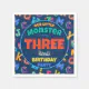 Alphabet Monsters Birthday Little Monster Add Age Napkins | Zazzle