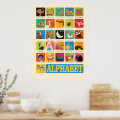 Alphabet Poster | Zazzle