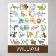 Alphabet Poster for Kids | Zazzle