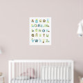 Alphabet Poster in earthy colors | Zazzle