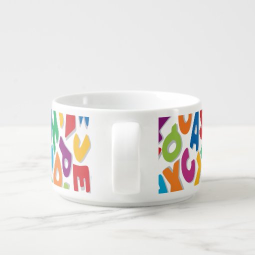 Alphabet Soup Bowl | Zazzle