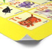Alphabets: My ABC with 26 animals Poster | Zazzle