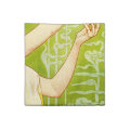 Alphonse Mucha Absinthe Robette Napkins | Zazzle