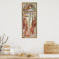 Alphonse Mucha. Autumn/Autumn, c.1903 Poster | Zazzle