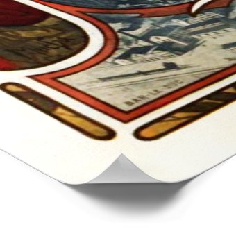 Alphonse Mucha Beer of the Muse Poster | Zazzle