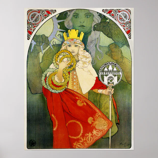 Alphonse Mucha Sokol Festival Poster | Zazzle