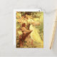Alphonse Mucha Spirit of Spring Postcard | Zazzle