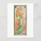 Alphonse Mucha The Seasons: Spring Printemps Postcard | Zazzle