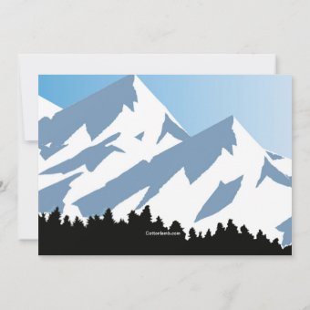 Alpine Climber Invitation | Zazzle